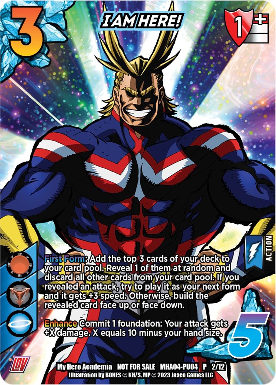 I AM HERE! (Plus Ultra Pack 4) - UniVersus: My Hero Academia Promo ...