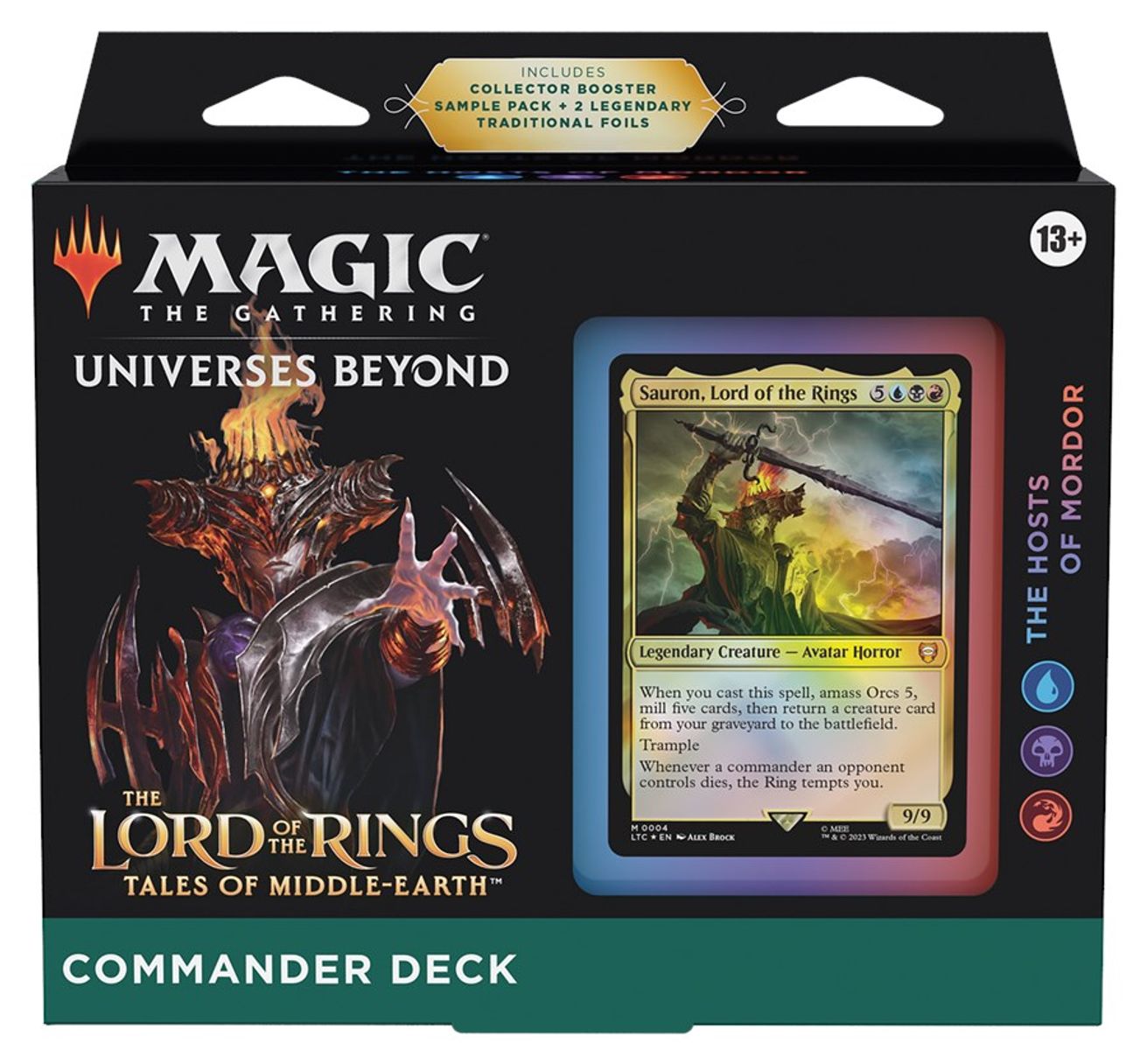 The Lord of the Rings: Tales of Middle-earth Commander Deck - The Hosts ...