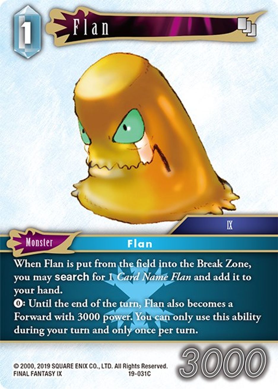 Flan - From Nightmares - Final Fantasy TCG
