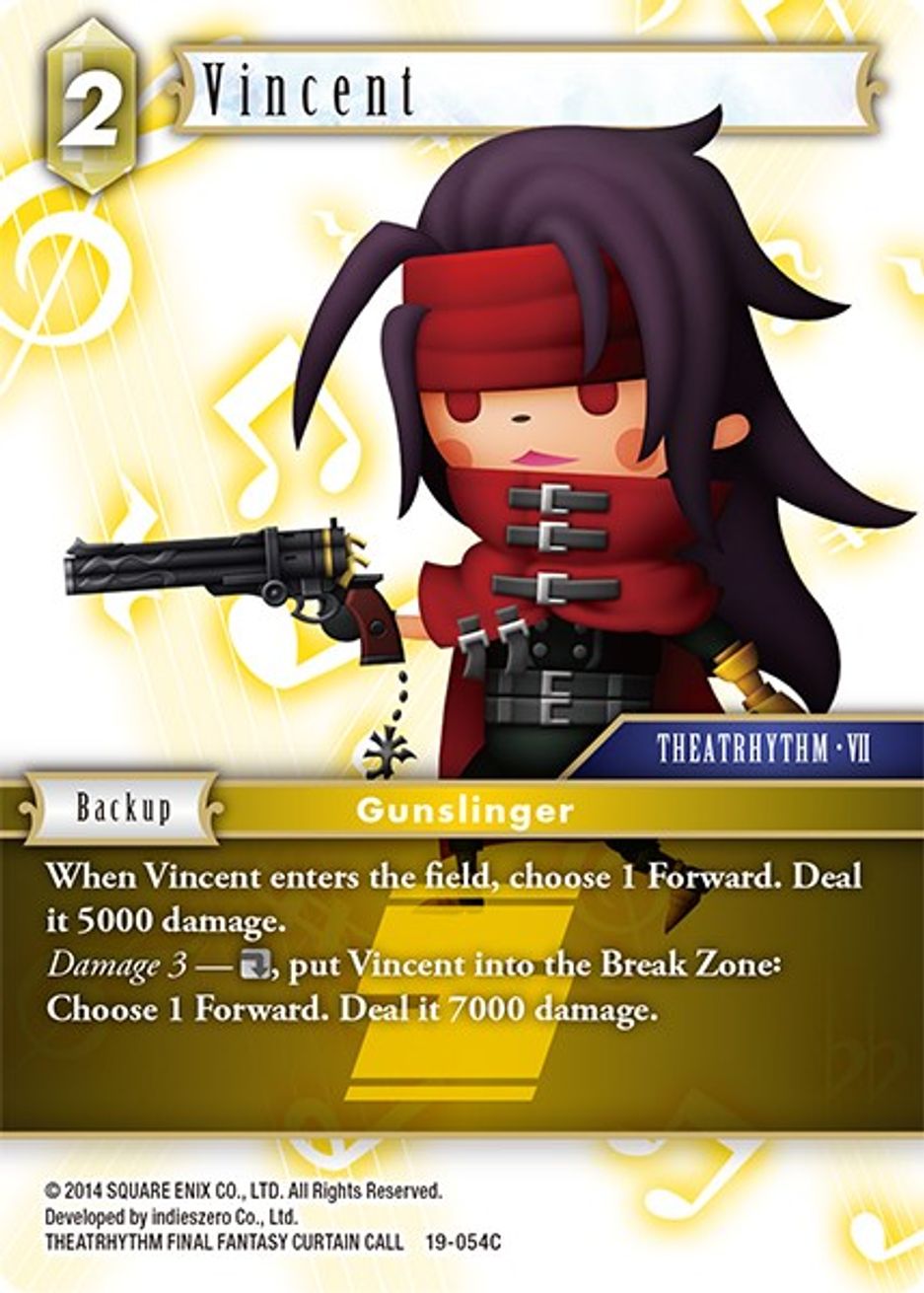 Vincent (19-054C) - From Nightmares - Final Fantasy TCG