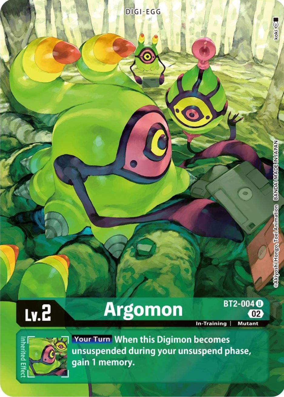Argomon - BT2-004 (Alternate Art) - Starter Deck 14: Beelzemon Advanced ...