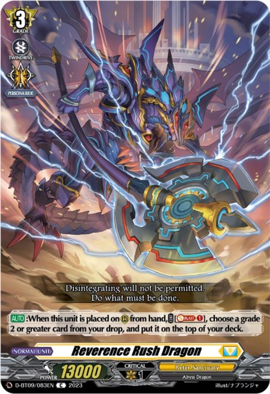 Reverence Rush Dragon - Dragontree Invasion - Cardfight Vanguard