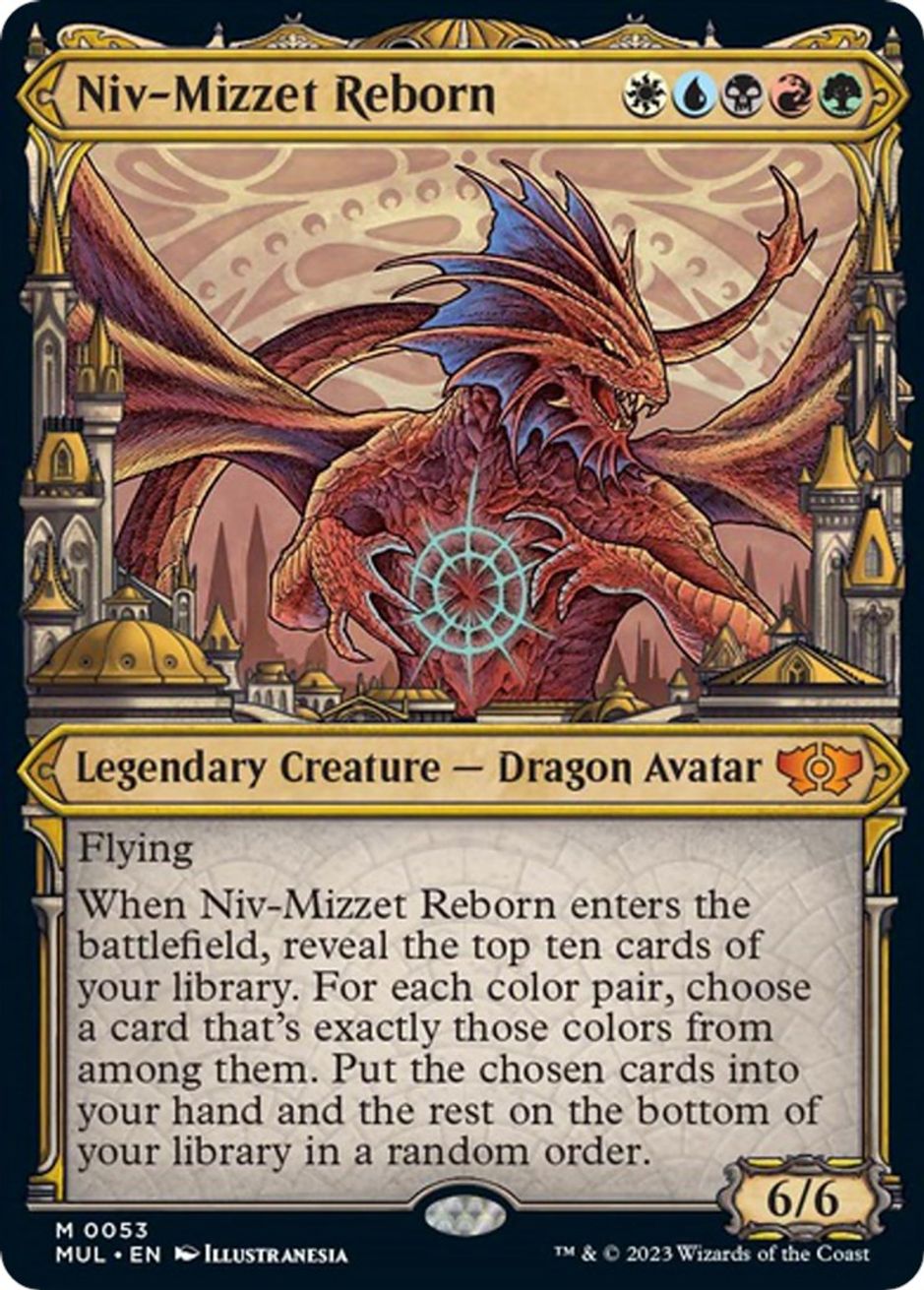 Niv-Mizzet Reborn - March of the Machine: Multiverse Legends - Magic ...