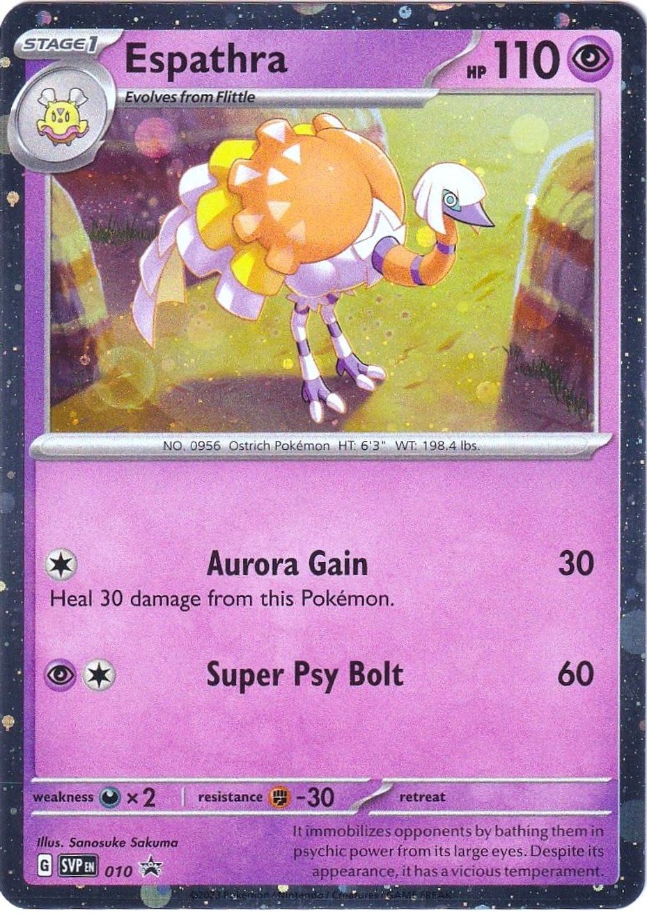 Espathra - 010 - SV: Scarlet & Violet Promo Cards - Pokemon