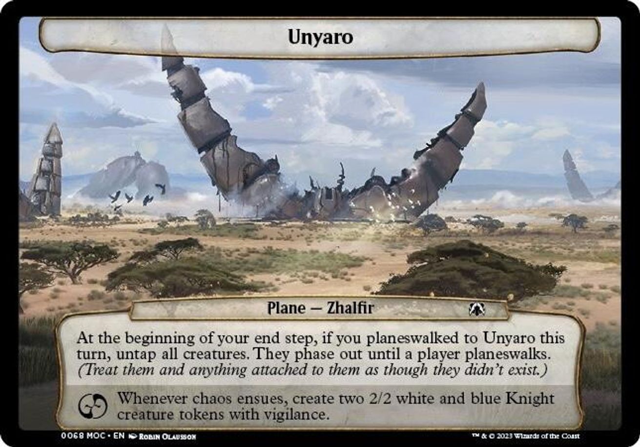 Unyaro - Planechase: March of the Machine - Magic: The Gathering
