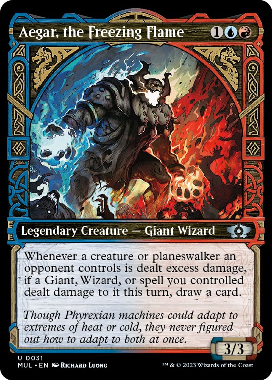 Aegar, the Freezing Flame - March of the Machine: Multiverse Legends ...
