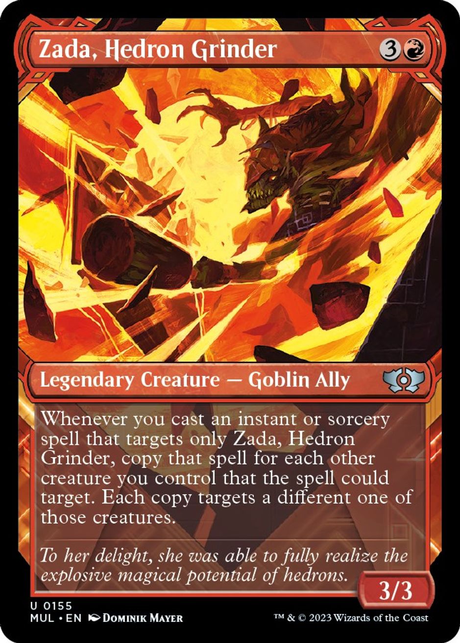 Zada, Hedron Grinder (Halo Foil) - March of the Machine: Multiverse ...