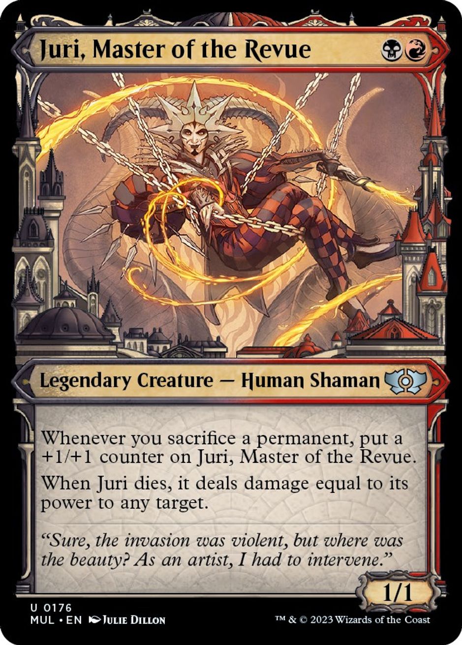 Juri, Master of the Revue (Halo Foil) - March of the Machine: Multiverse Legends - Magic: The ...