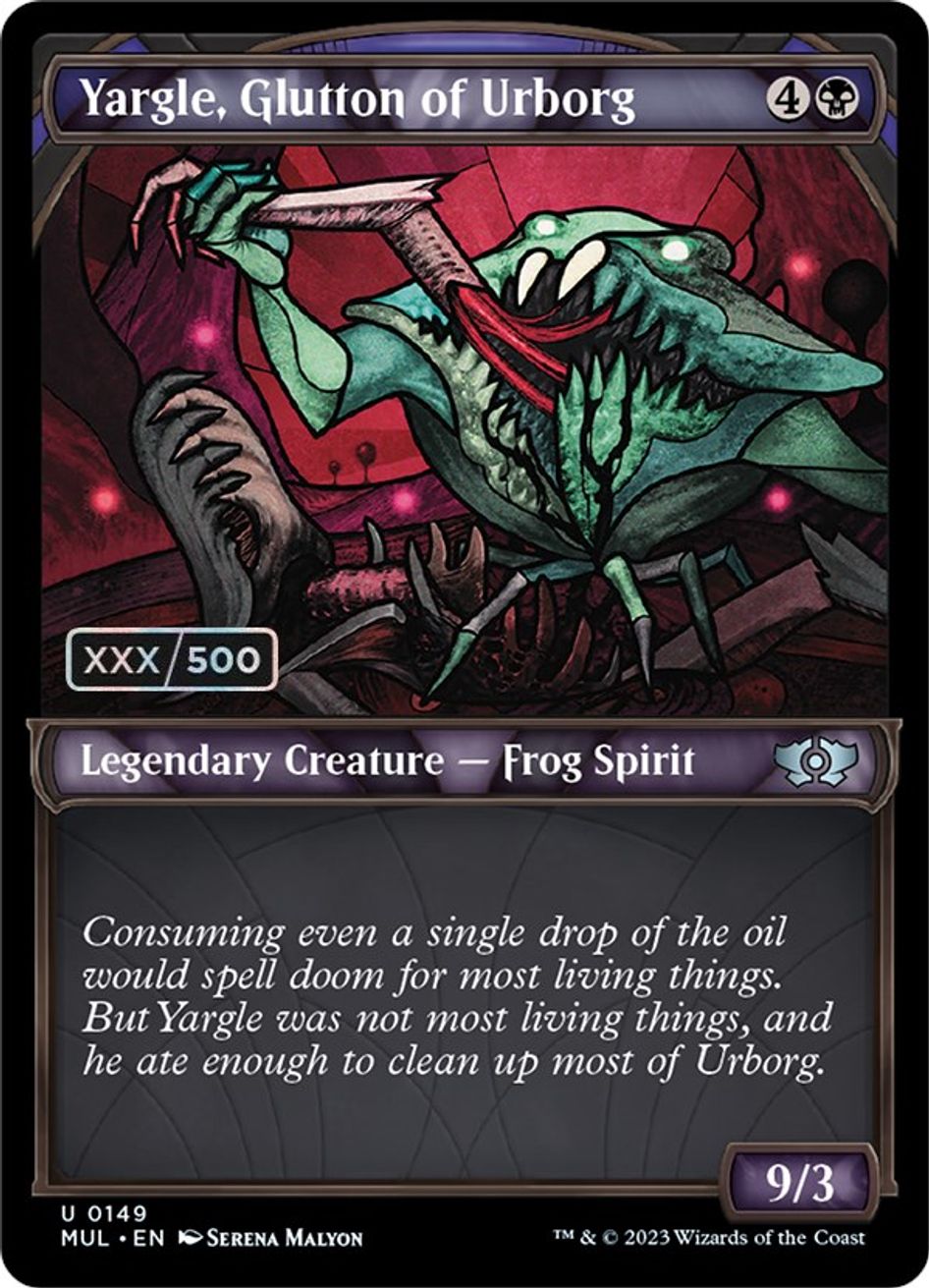 Yargle Glutton Of Urborg Serial Numbered March Of The Machine