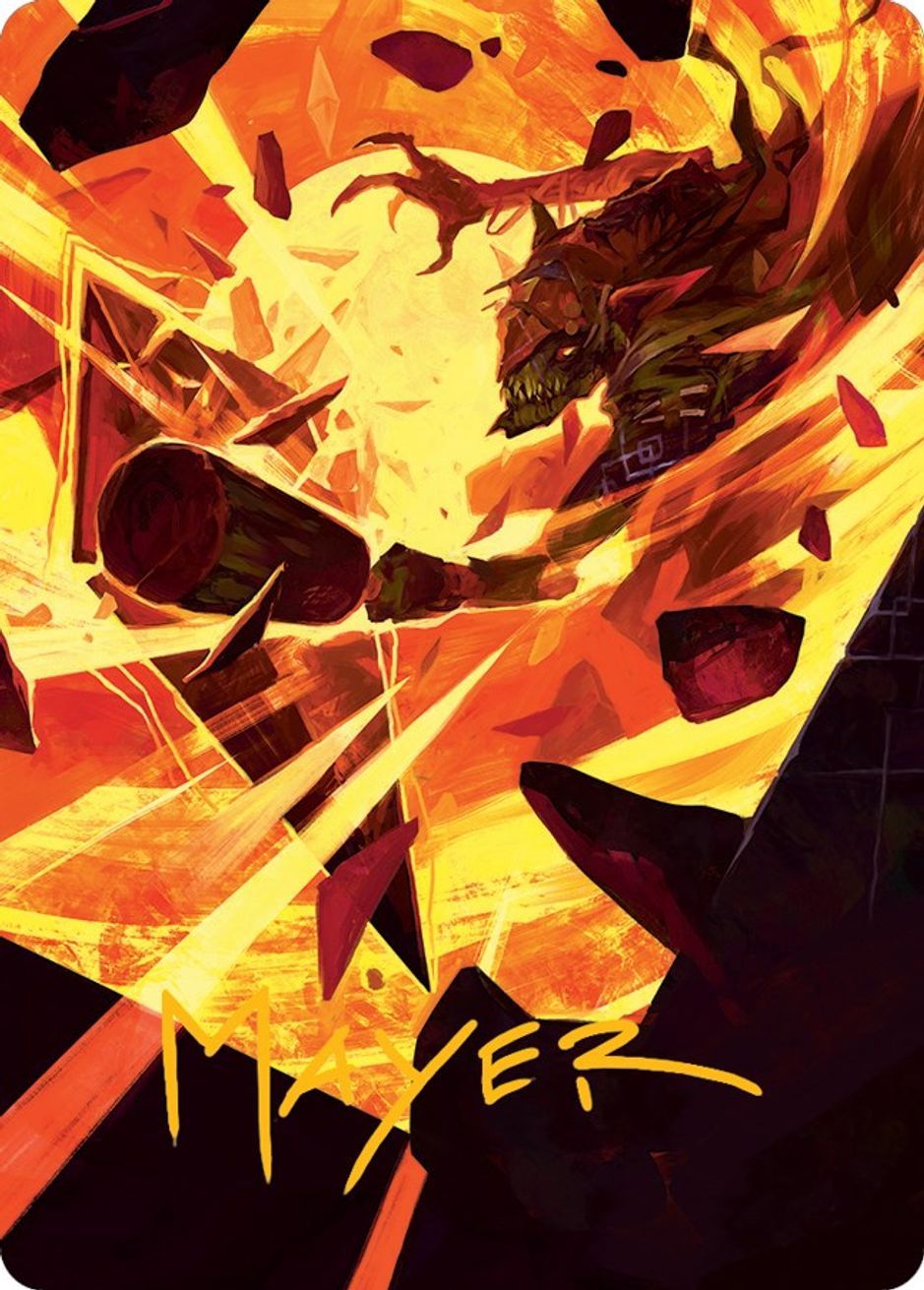 Zada, Hedron Grinder Art Card (Gold-Stamped Signature) - Art Series ...