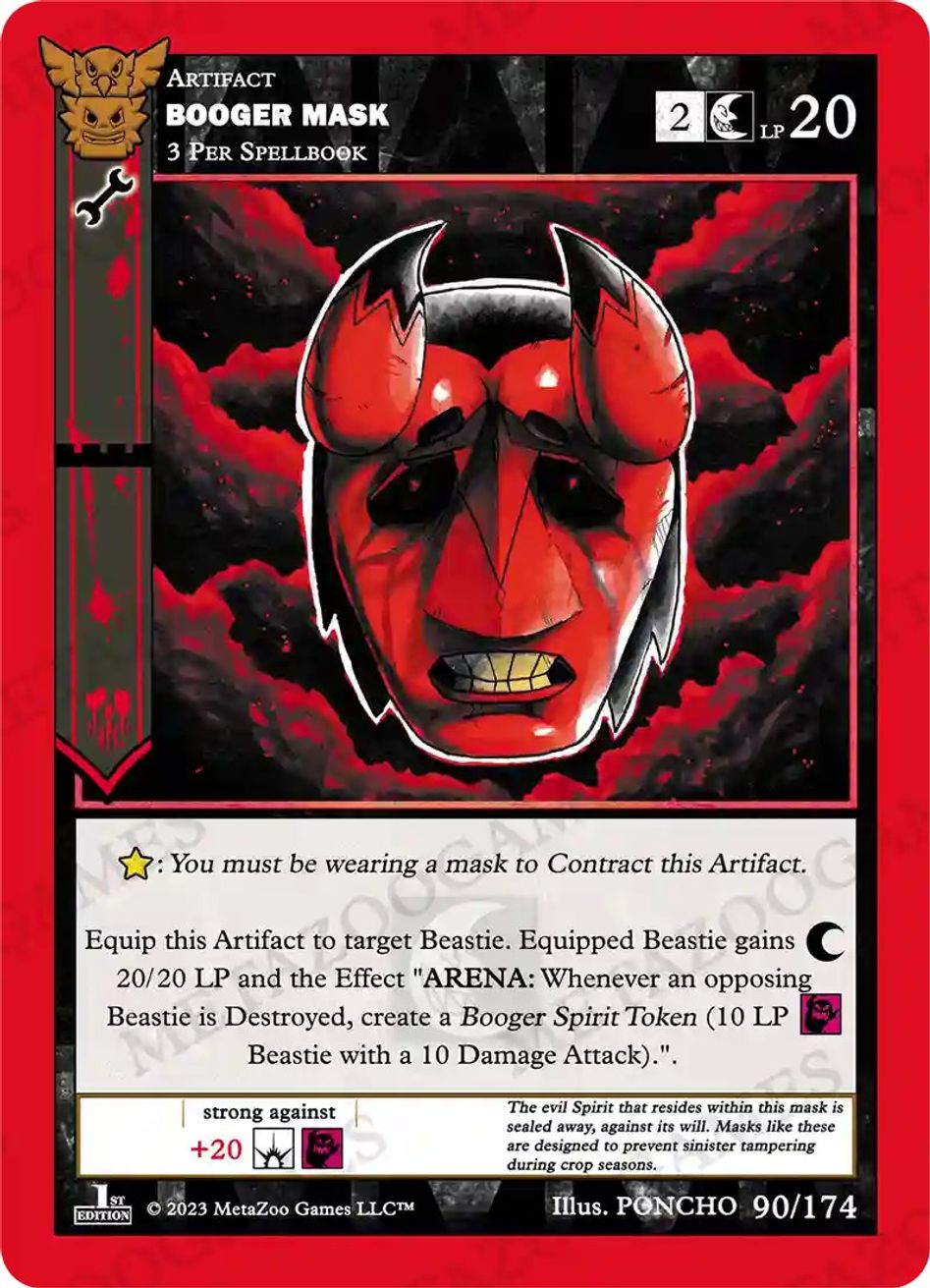 Booger Mask - Native: First Edition - MetaZoo