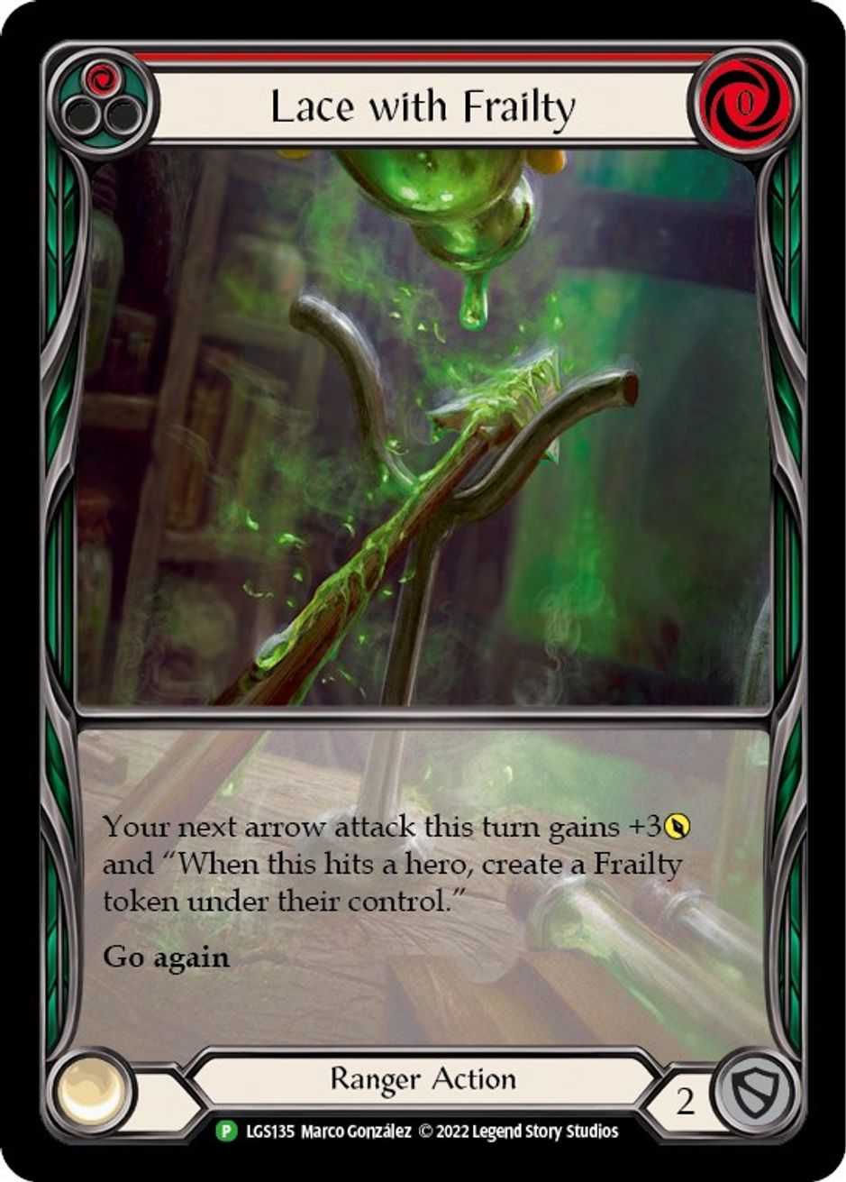 Lace with Frailty (Red) - Flesh and Blood: Promo Cards - Flesh and ...