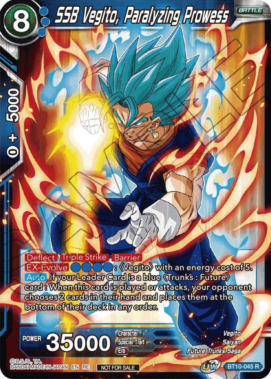 SSB Vegito, Paralyzing Prowess (Championship Selection Pack 2023 Vol.1 ...