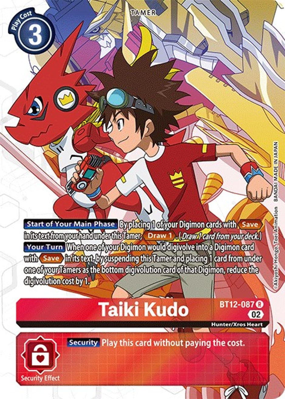 Taiki Kudo (Alternate Art) - Across Time - Digimon Card Game