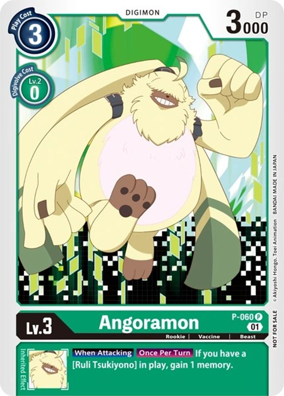 Angoramon - Revision Pack Cards - Digimon Card Game