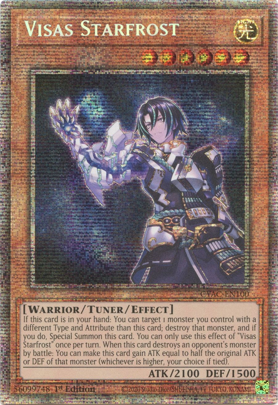 Visas Starfrost (Starlight Rare) - Cyberstorm Access - YuGiOh