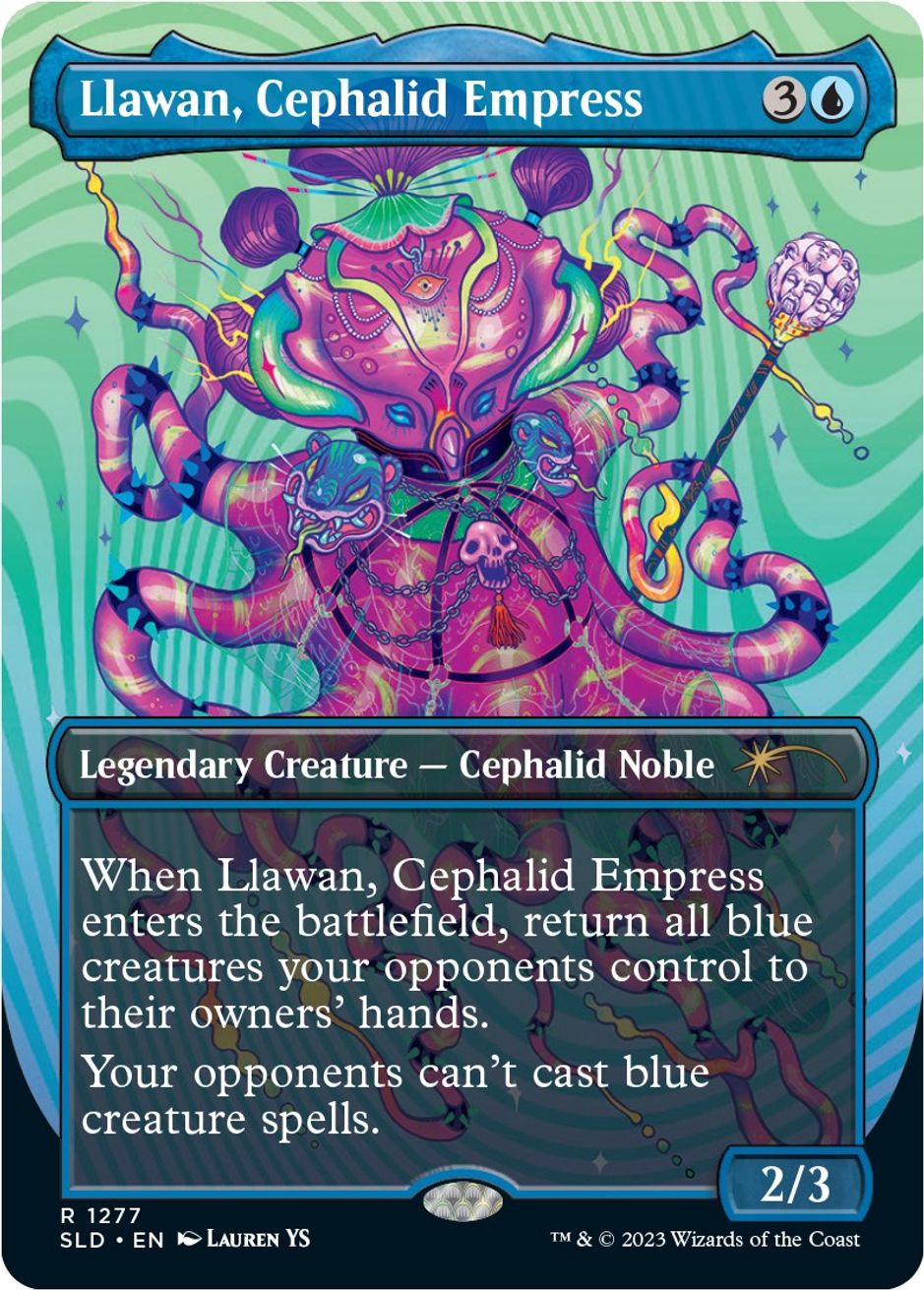 Llawan, Cephalid Empress - Secret Lair Drop Series - Magic: The Gathering