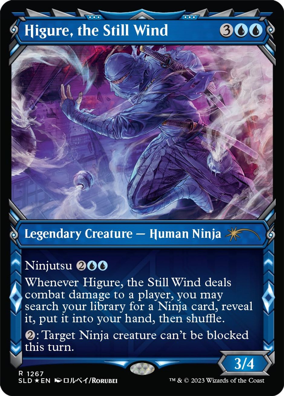 Higure, the Still Wind (Halo Foil) - Secret Lair Drop Series - Magic ...