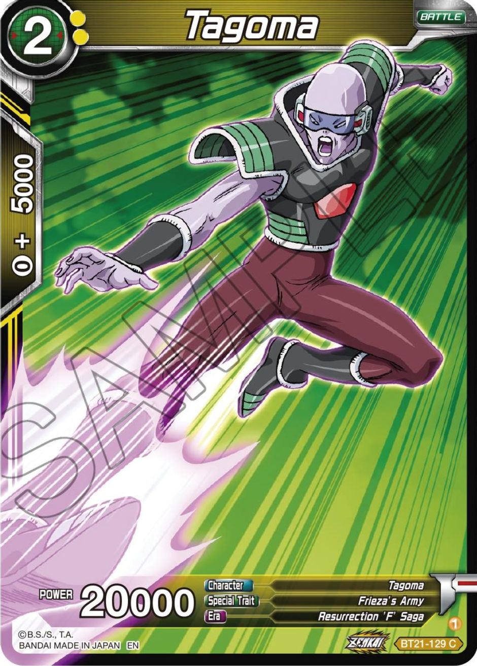 Tagoma - Wild Resurgence - Dragon Ball Super CCG