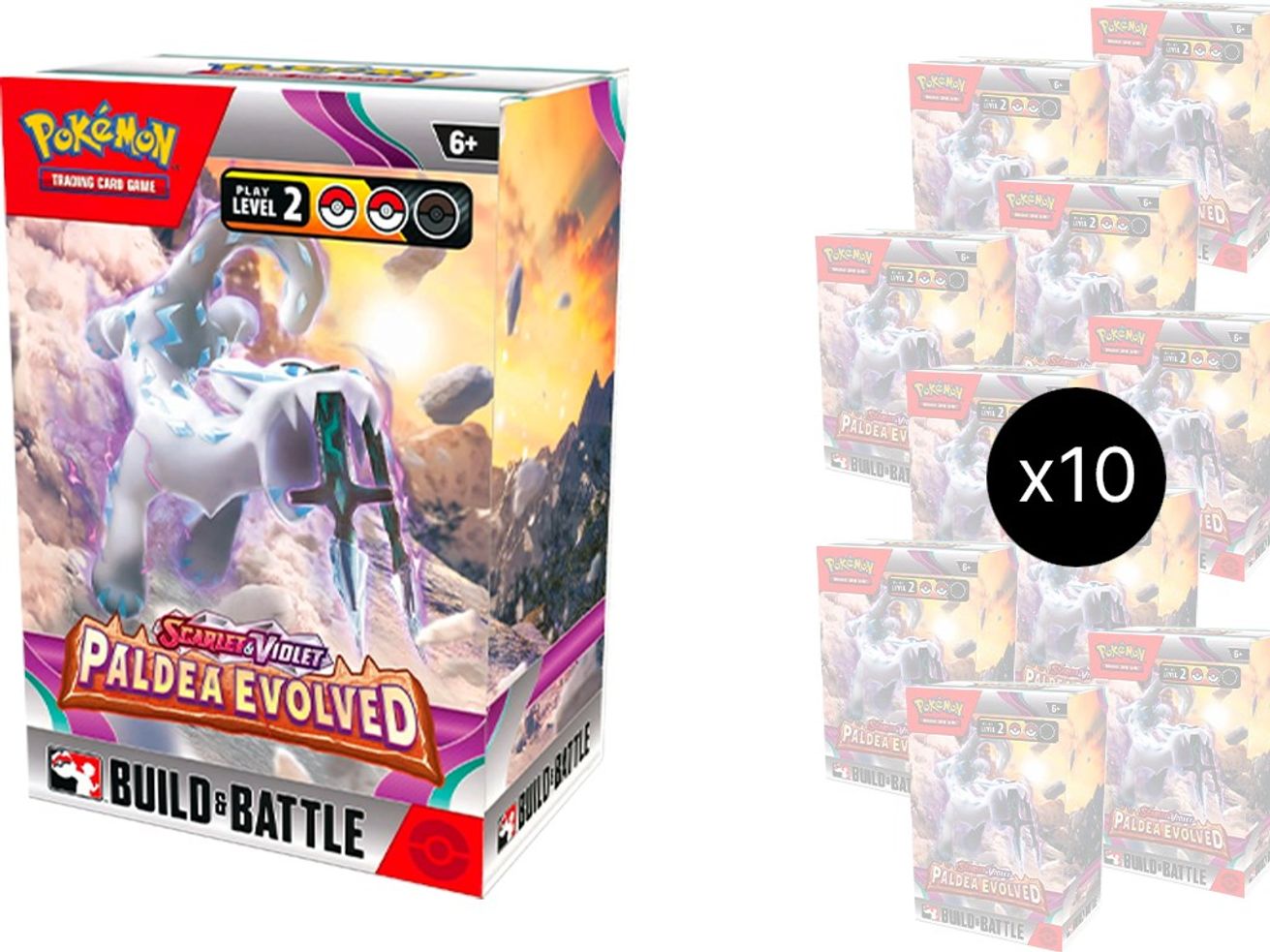 Paldea Evolved Build & Battle Box Display - SV02: Paldea Evolved - Pokemon