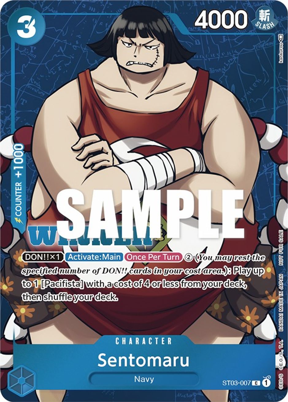 Sentomaru (Tournament Pack Vol. 3) [Winner] - One Piece Promotion Cards ...