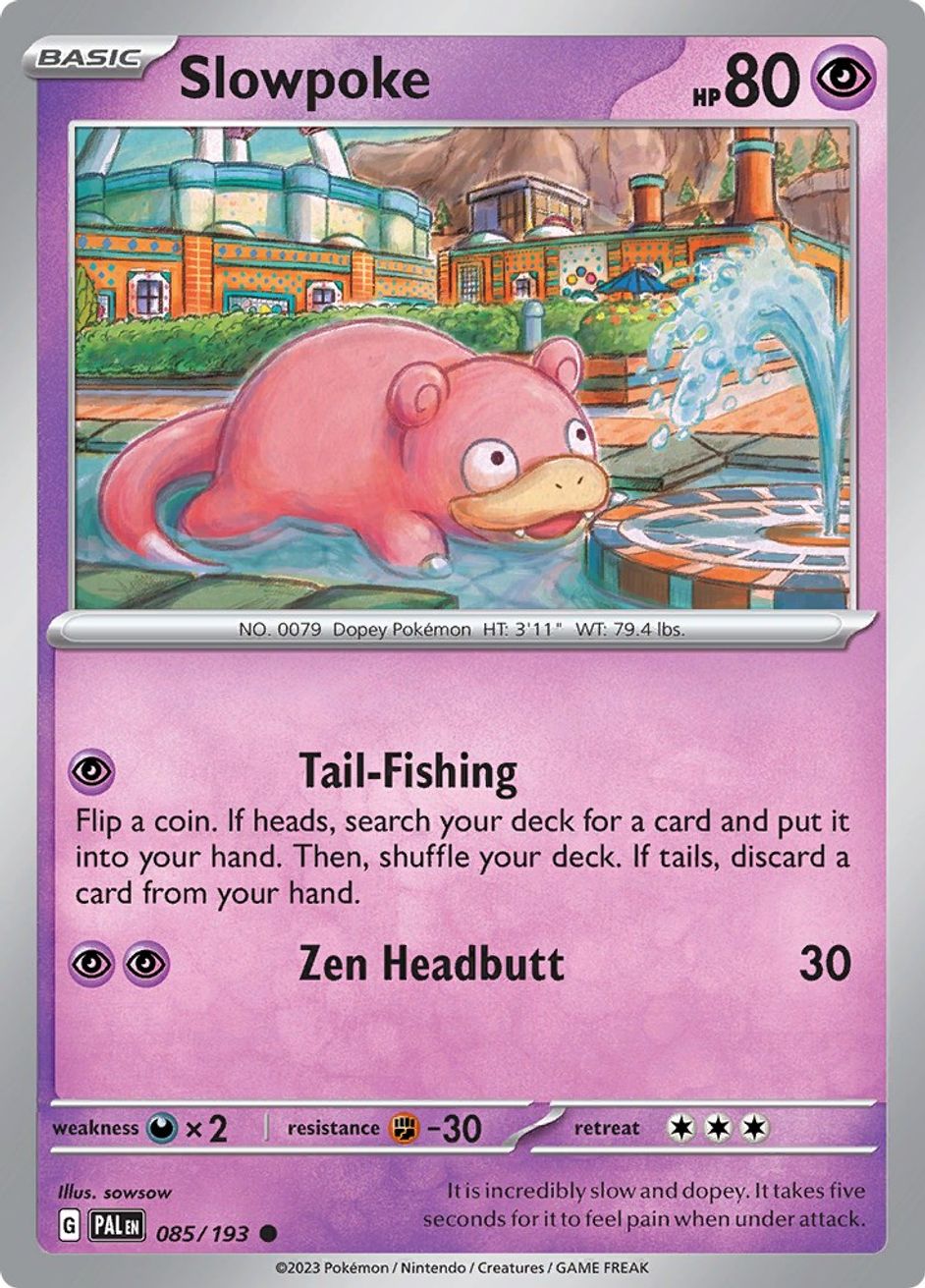 Slowpoke - SV02: Paldea Evolved - Pokemon