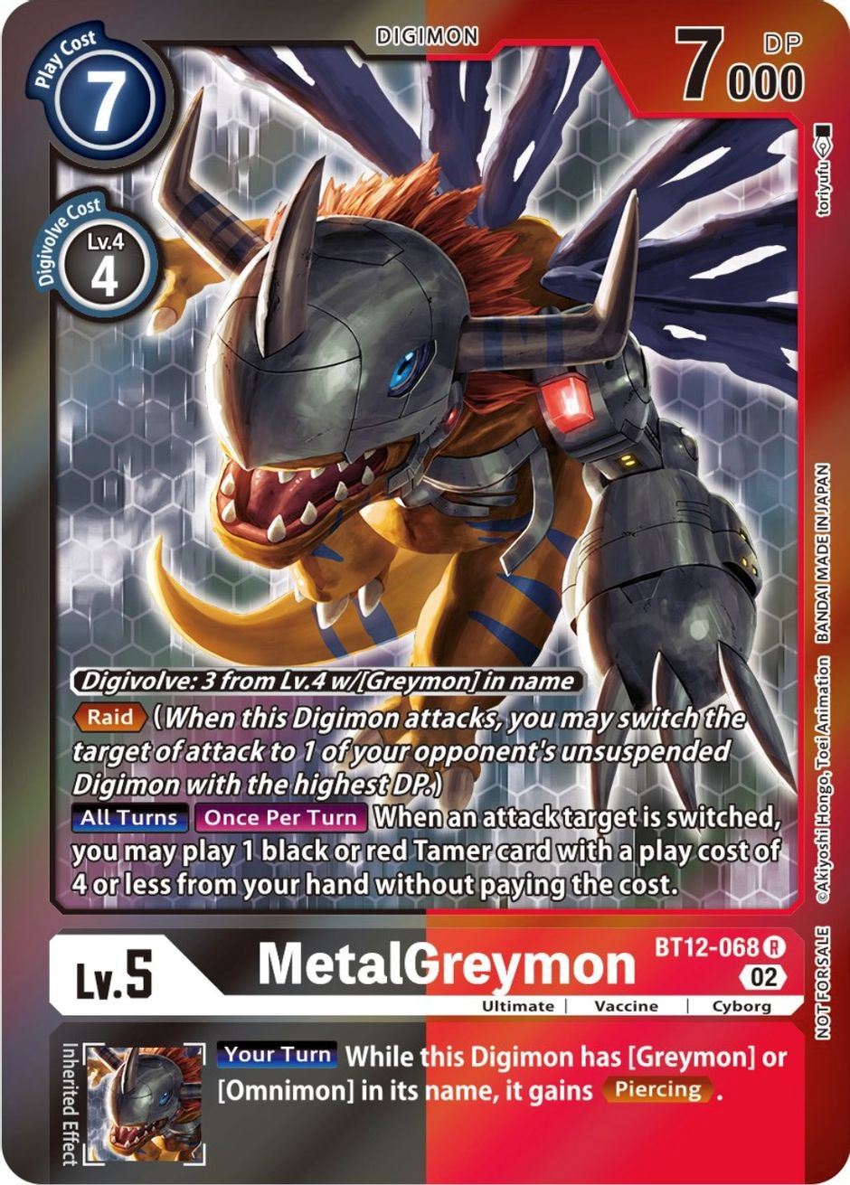 MetalGreymon (Tamer Party -Special-) - Across Time - Digimon Card Game