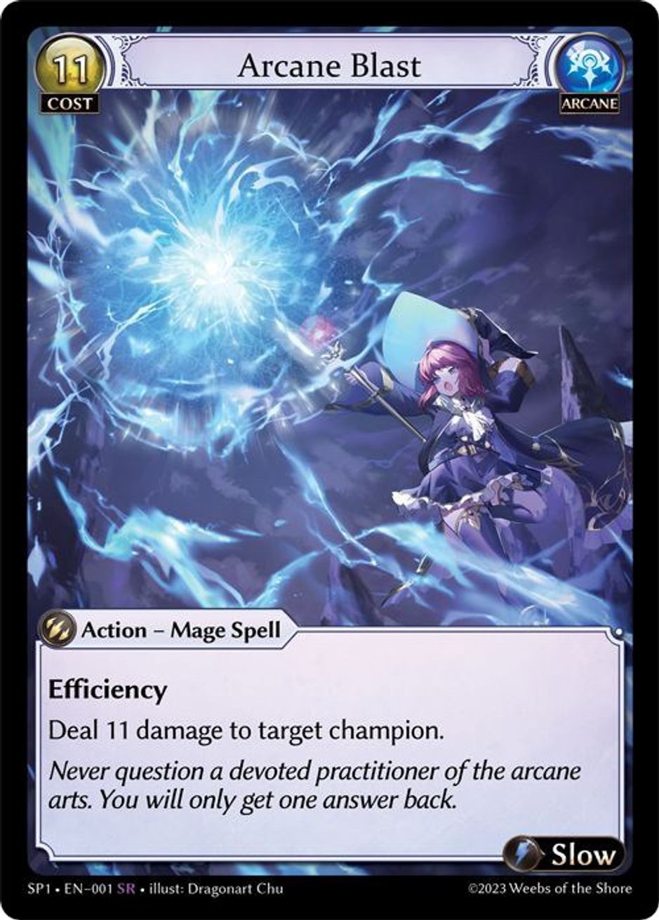 Arcane Blast - Supporter Pack 1 - Grand Archive TCG