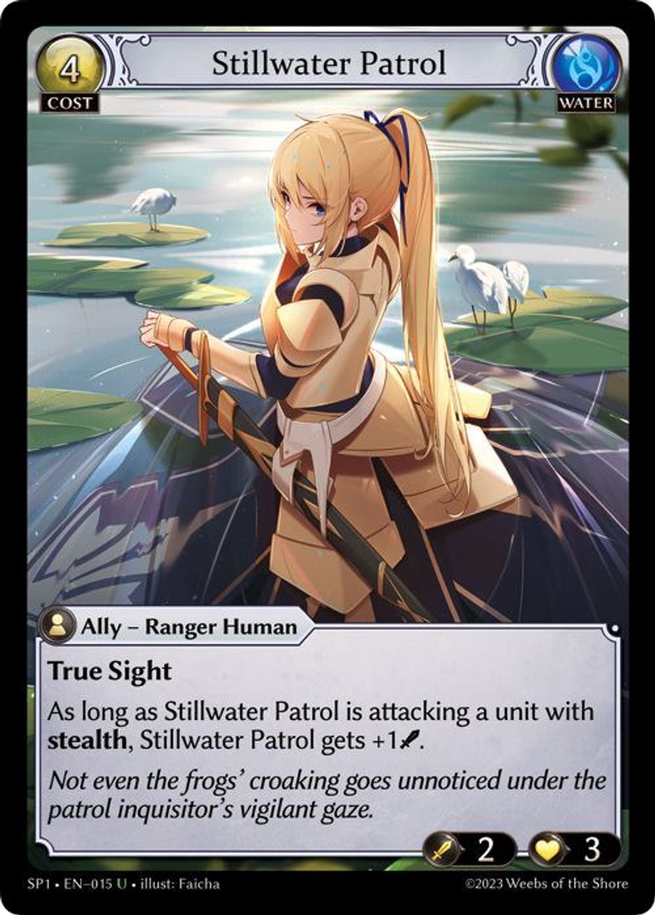 Stillwater Patrol - Supporter Pack 1 - Grand Archive TCG