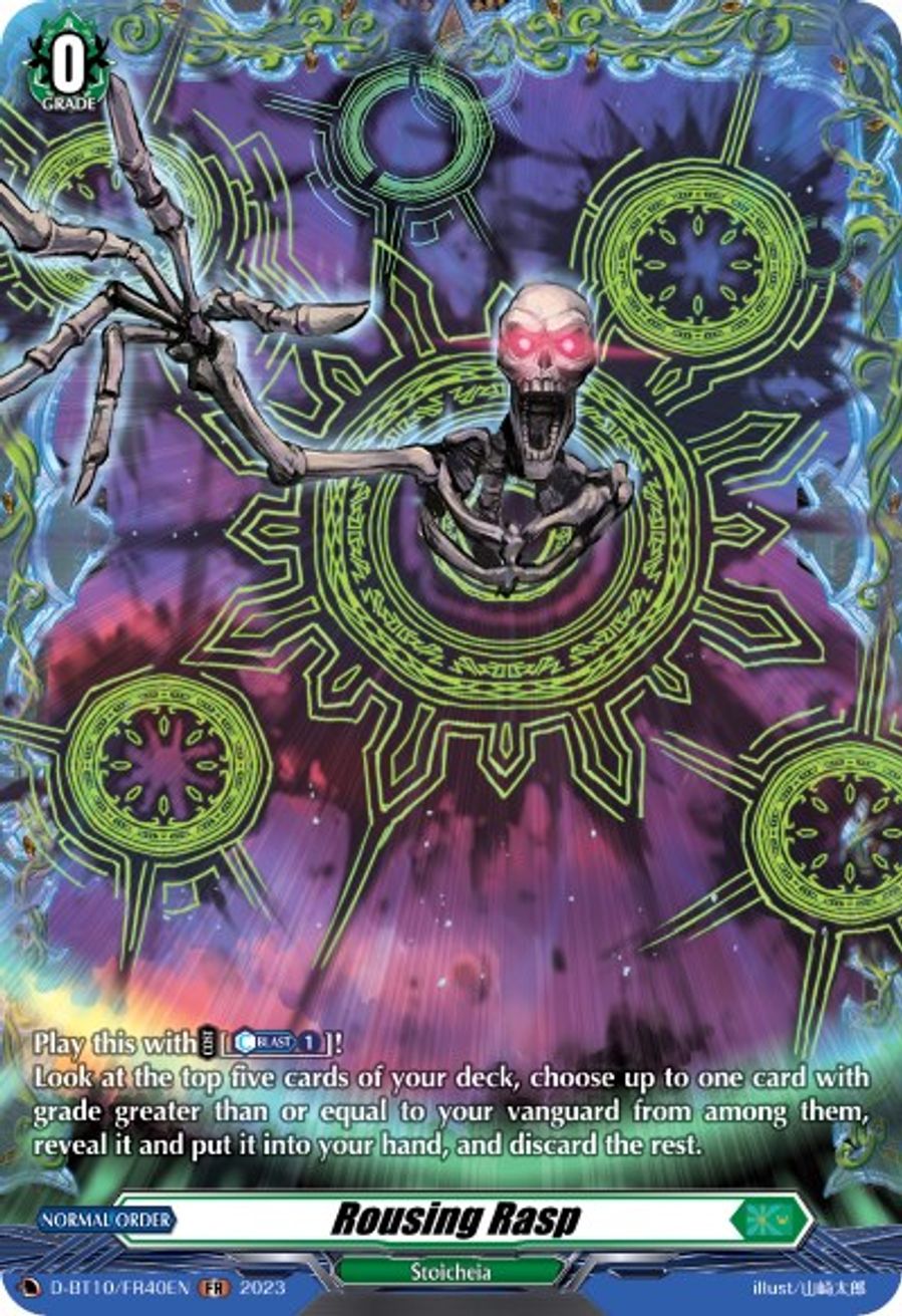 Rousing Rasp (FR) - Dragon Masquerade - Cardfight Vanguard