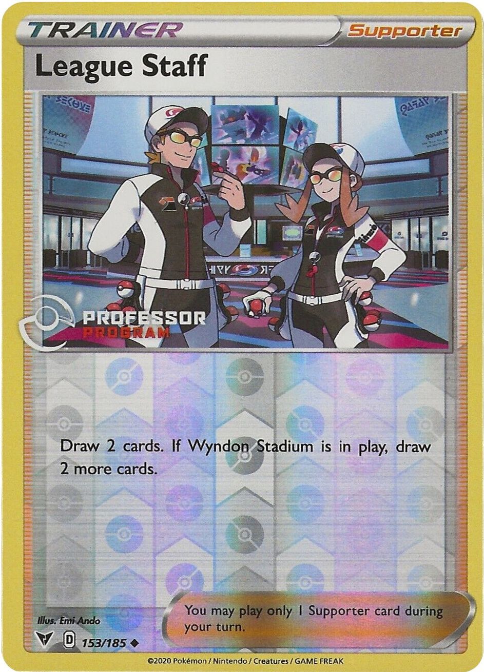 League Staff - Professor Program Promos - Pokemon