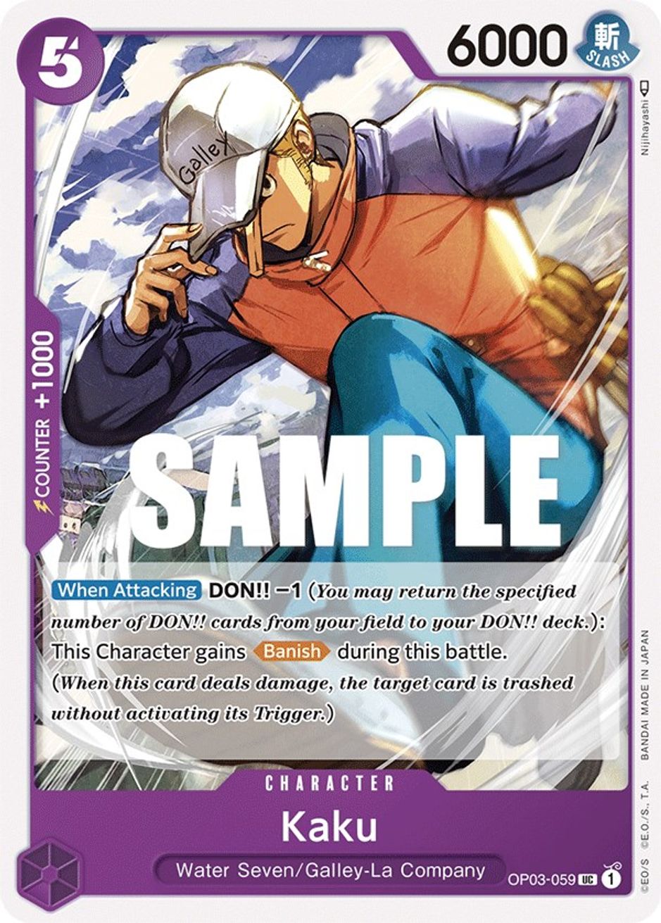 Kaku (059) - Pillars of Strength - One Piece Card Game