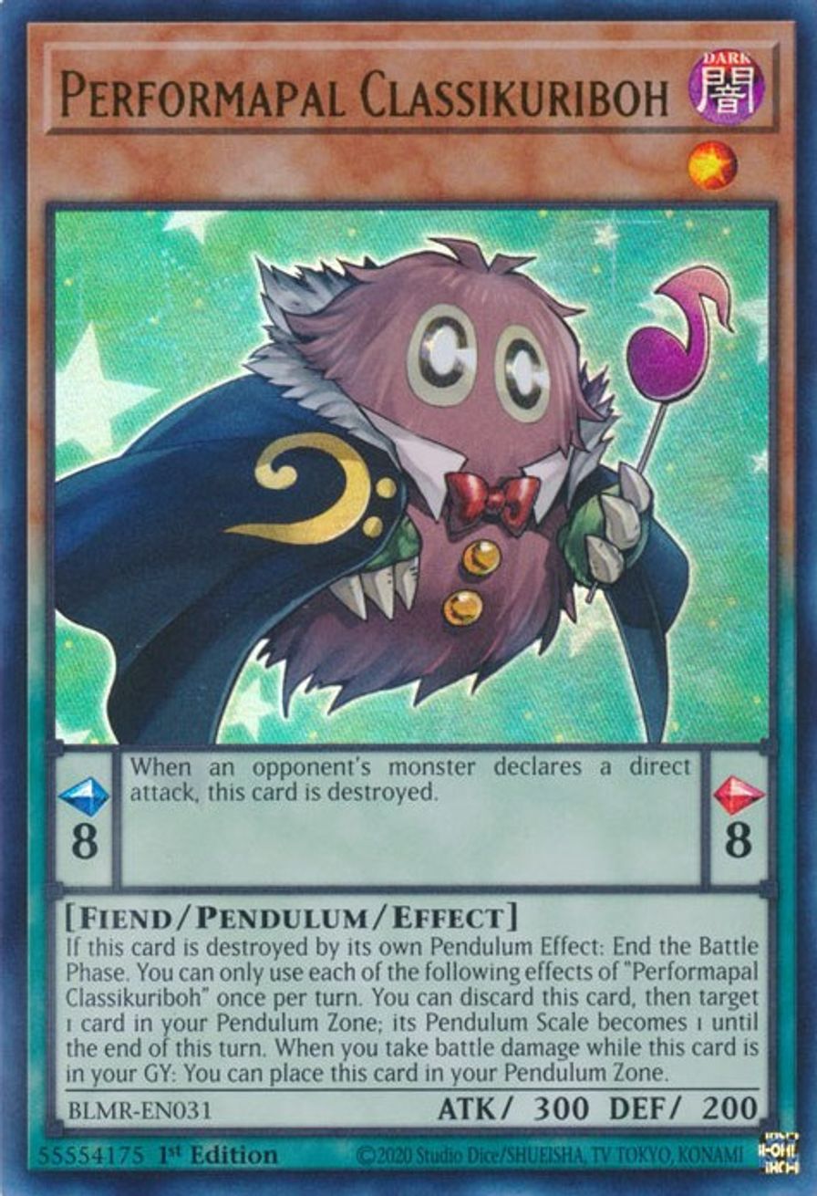 Performapal Classikuriboh - Battles of Legend: Monstrous Revenge - YuGiOh