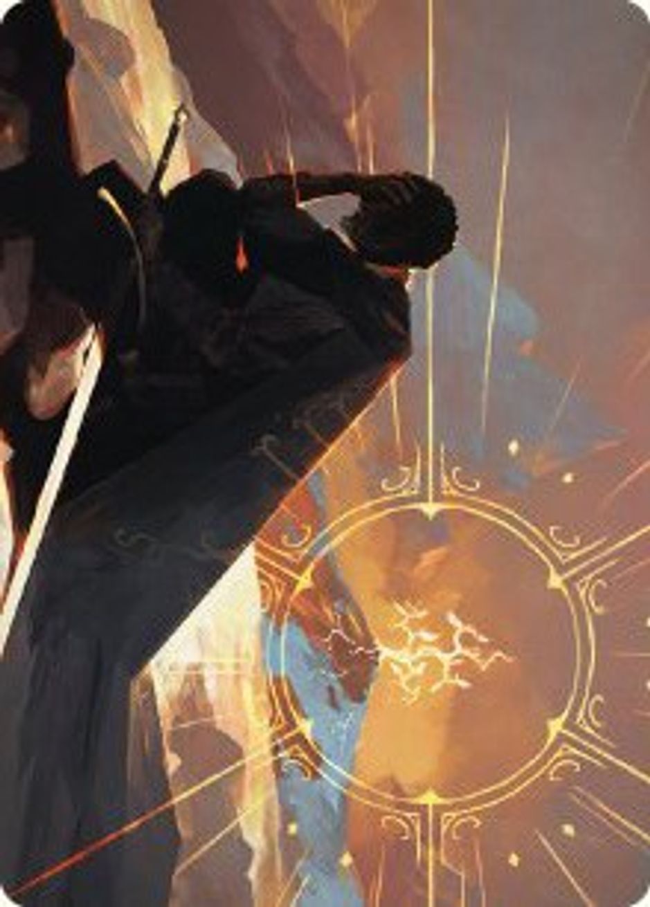 Aragorn, the Uniter Art Card - Art Series: Universes Beyond: The Lord ...