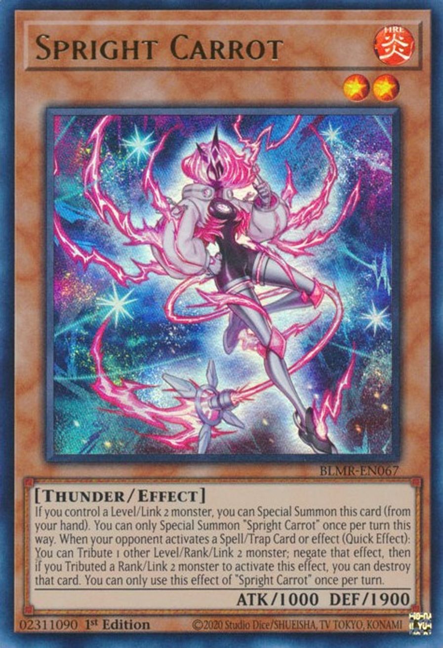Spright Carrot - Battles of Legend: Monstrous Revenge - YuGiOh Spright Carrot - Battles of Legend: Monstrous Revenge - YuGiOh