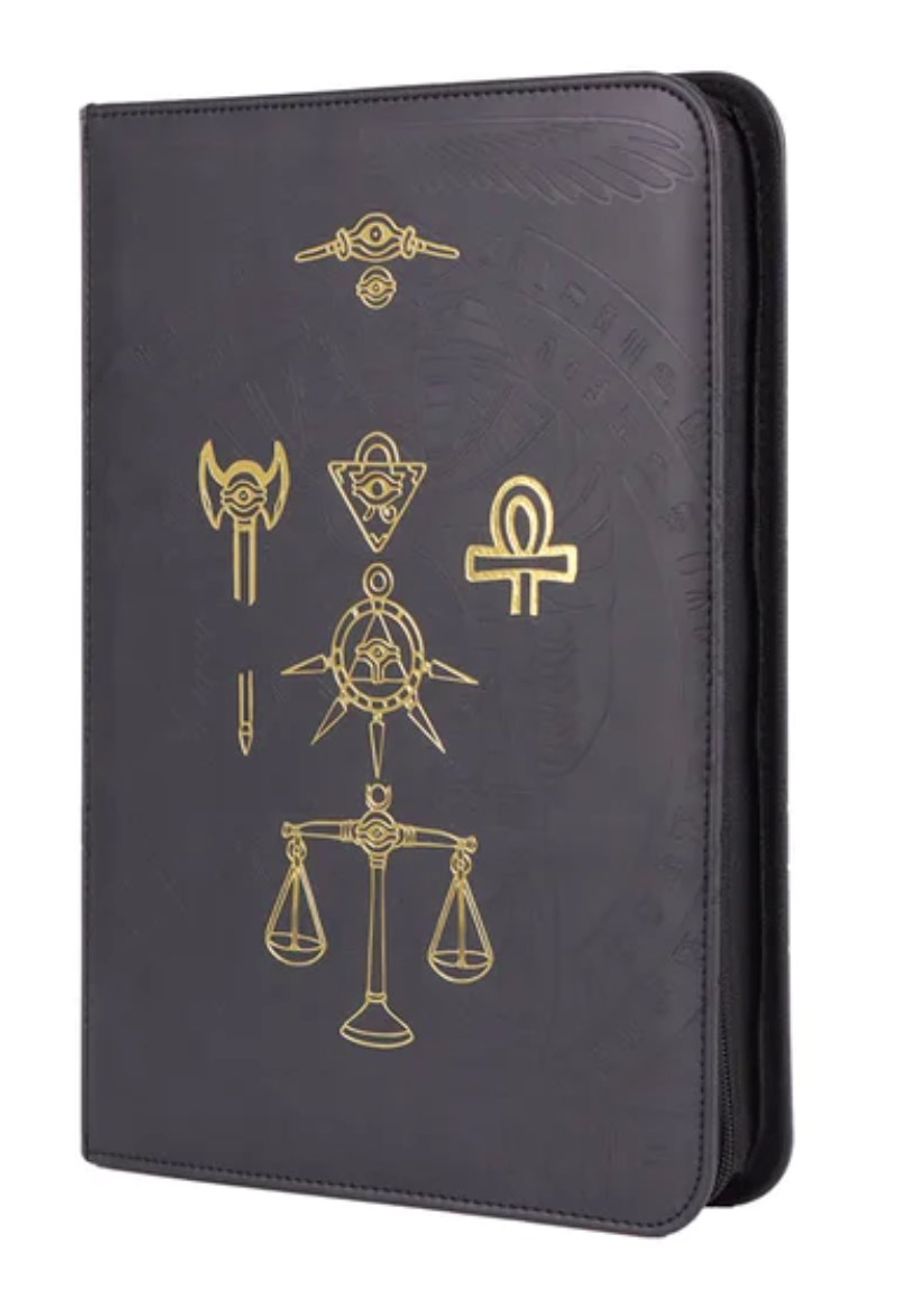 Pharaoh's Tomb Binder - 9 Pocket Card Binder - Imperium Duelist Storage ...