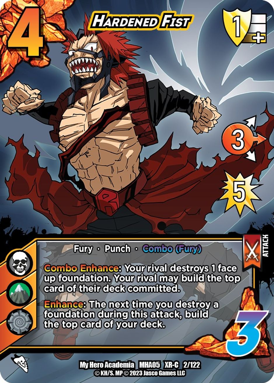 Hardened Fist (XR) - UniVersus: My Hero Academia: Undaunted Raid ...
