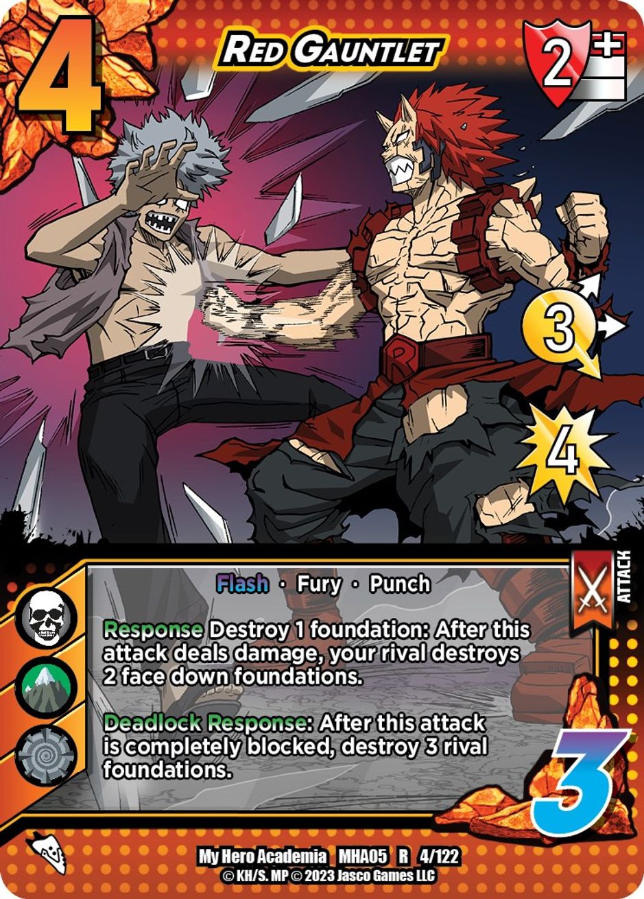 Red Gauntlet - UniVersus: My Hero Academia: Undaunted Raid - UniVersus