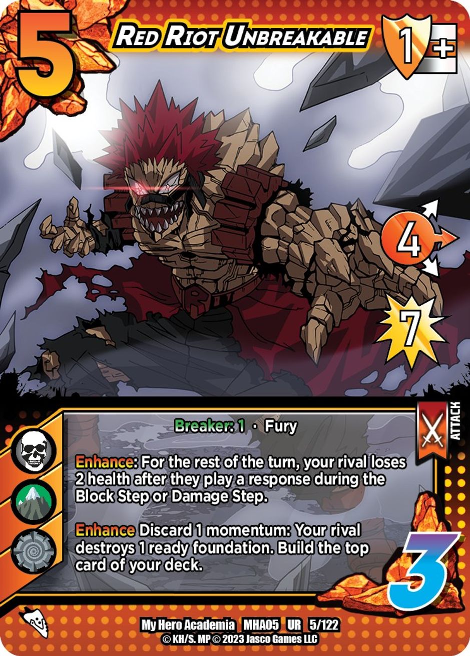 Red Riot Unbreakable - UniVersus: My Hero Academia: Undaunted Raid ...
