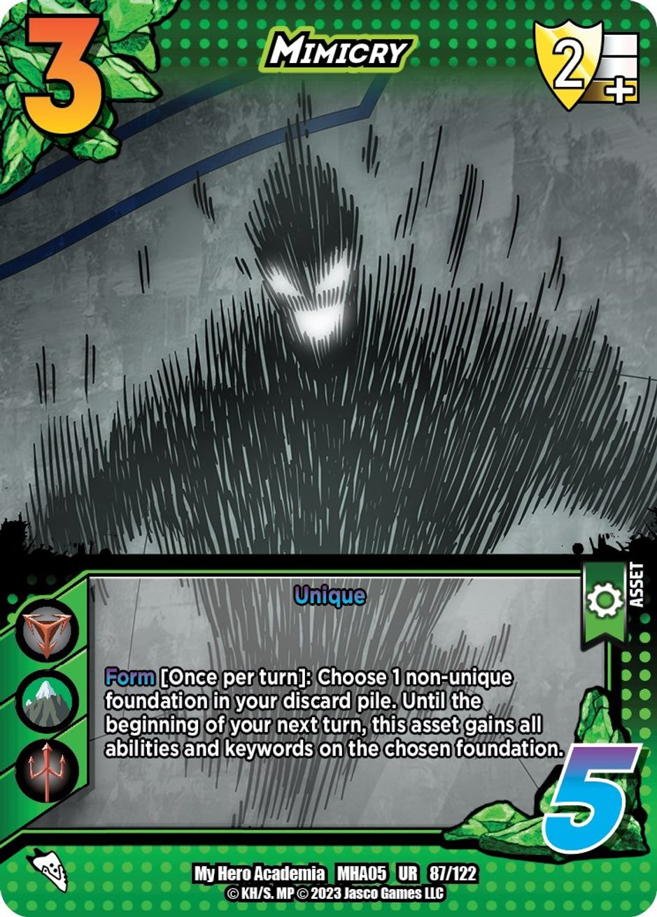 Mimicry - UniVersus: My Hero Academia: Undaunted Raid - UniVersus