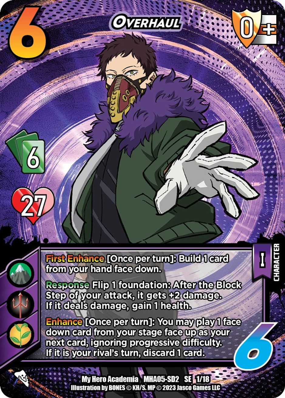 Overhaul - UniVersus: My Hero Academia: Undaunted Raid - UniVersus