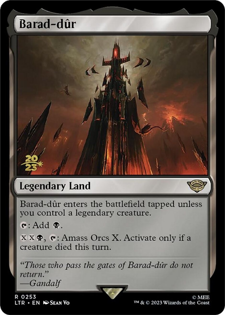 Barad-dur - Prerelease Cards - Magic: The Gathering