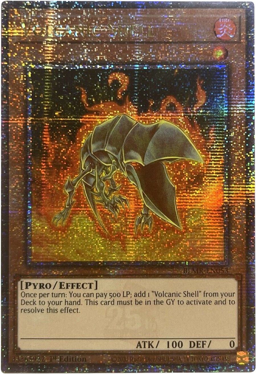 Volcanic Shell (Quarter Century Secret Rare) - Battles of Legend ...