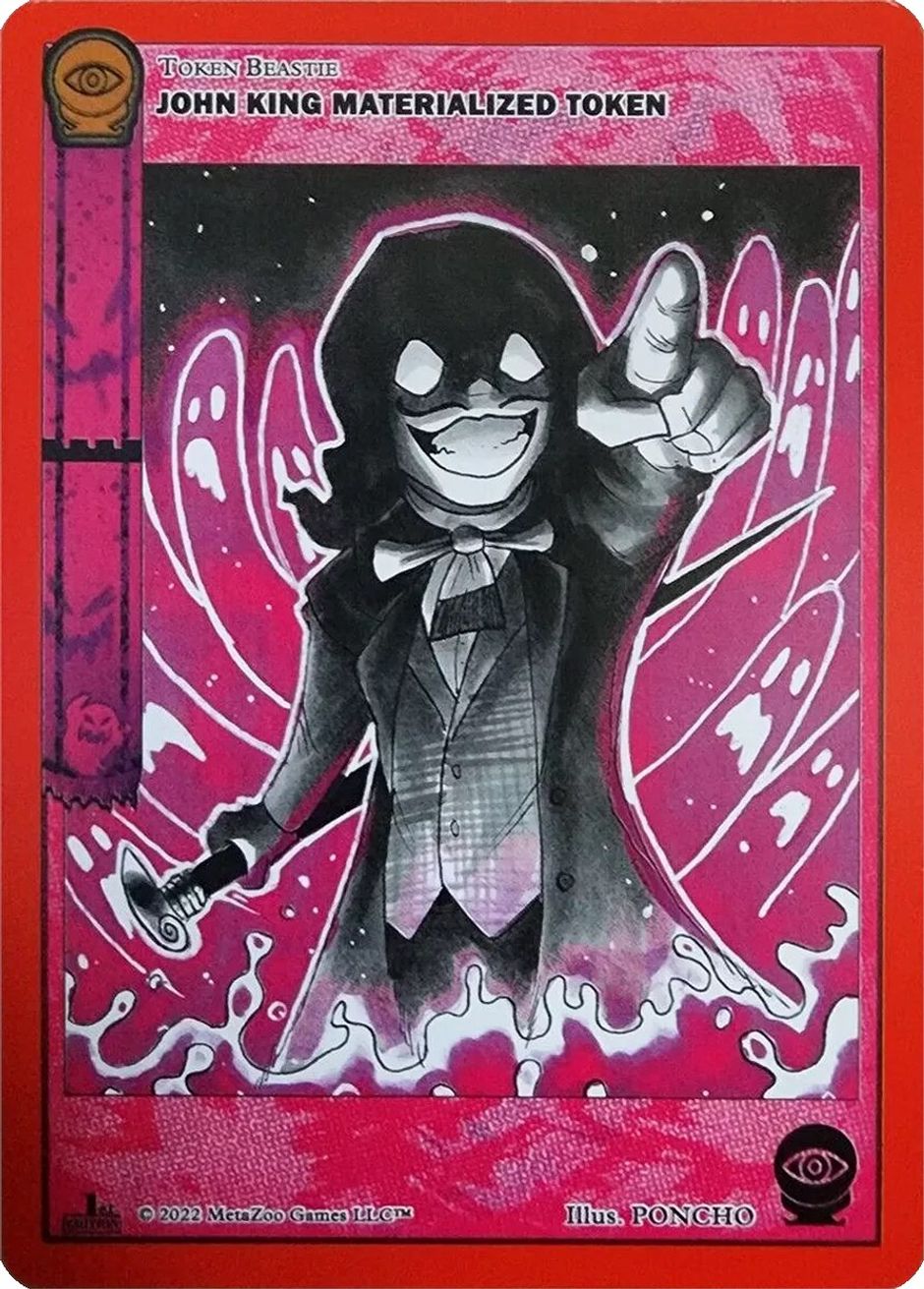 John King Materialized Token - Seance: First Edition - MetaZoo