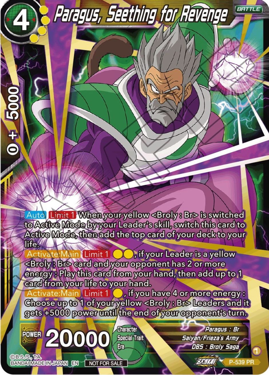 Paragus, Seething for Revenge (Championship Selection Pack 2023 Vol.2 ...