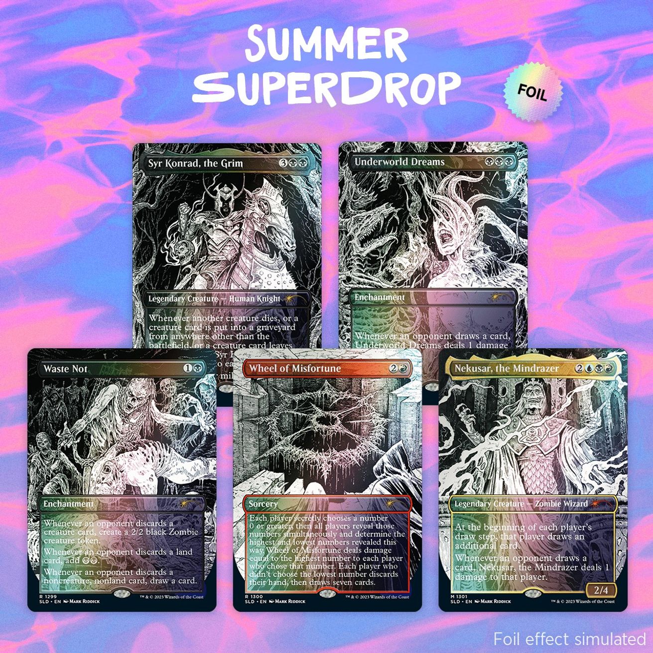Secret Lair Drop: Death Is Temporary, Metal Is Forever - Traditional Foil Edition - Secret Lair ...