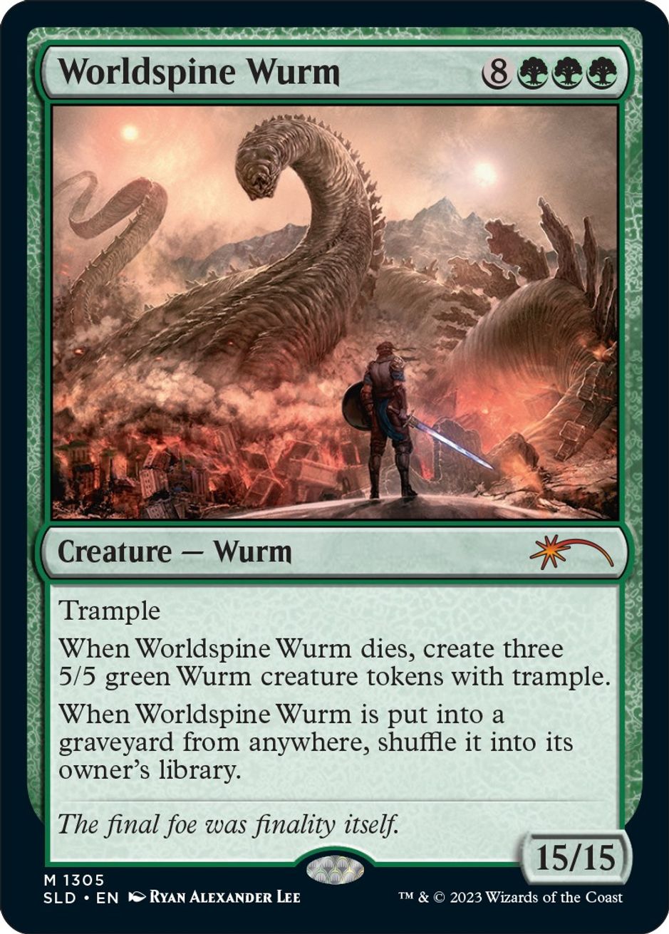 Worldspine Wurm - Secret Lair Drop Series - Magic: The Gathering
