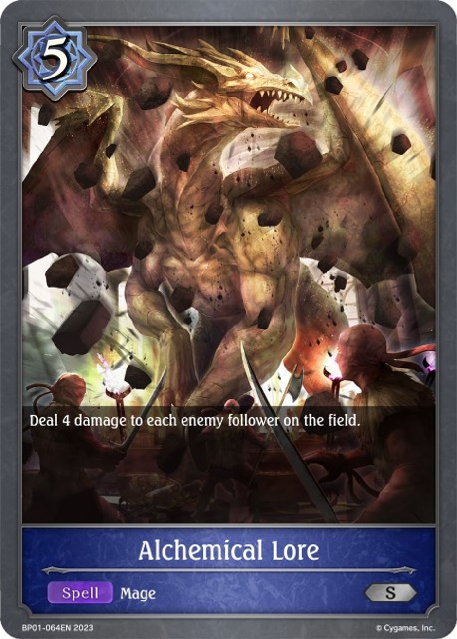 Alchemical Lore - BP01: Advent of Genesis - Shadowverse