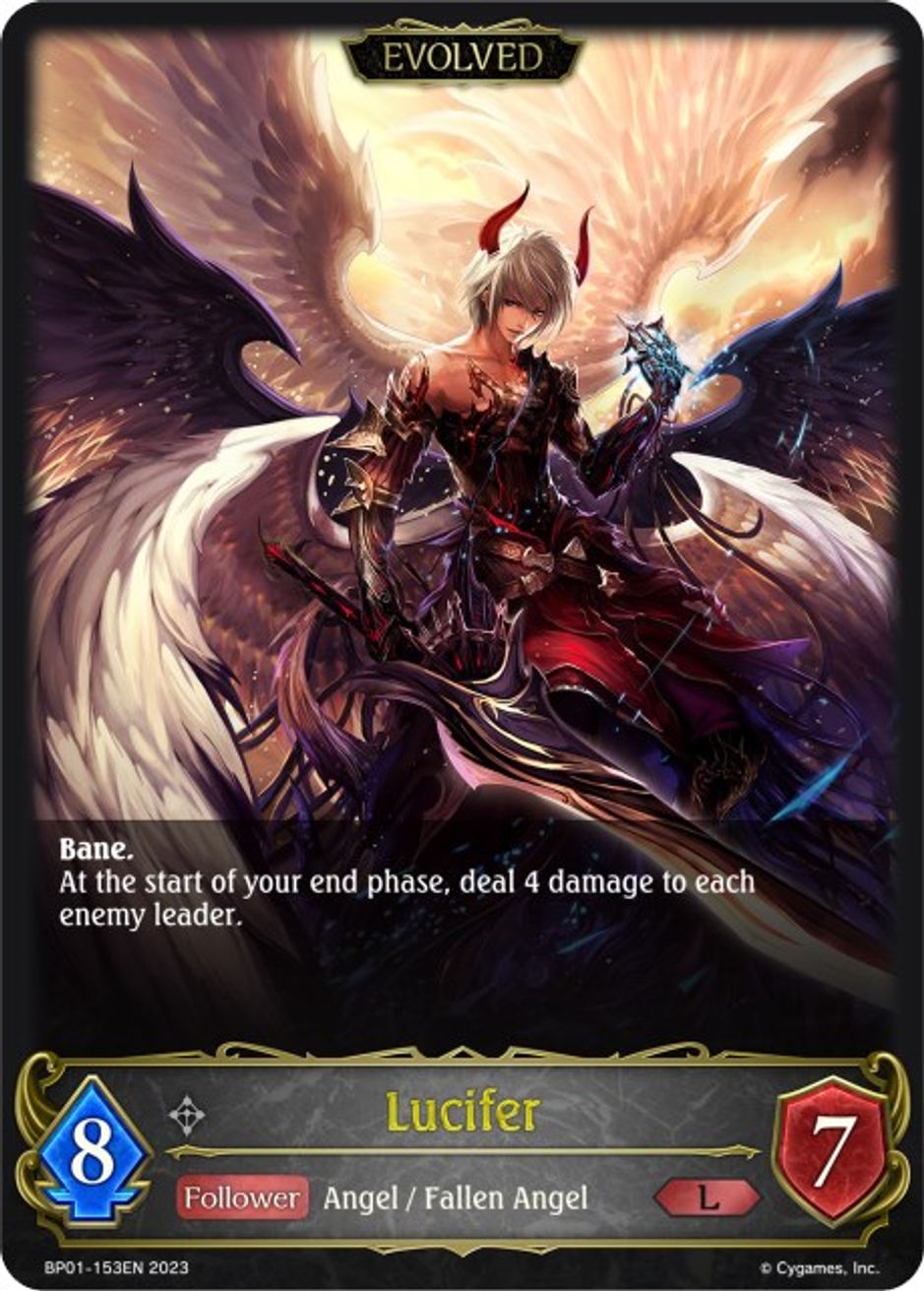 Lucifer (Evolved) - BP01: Advent of Genesis - Shadowverse