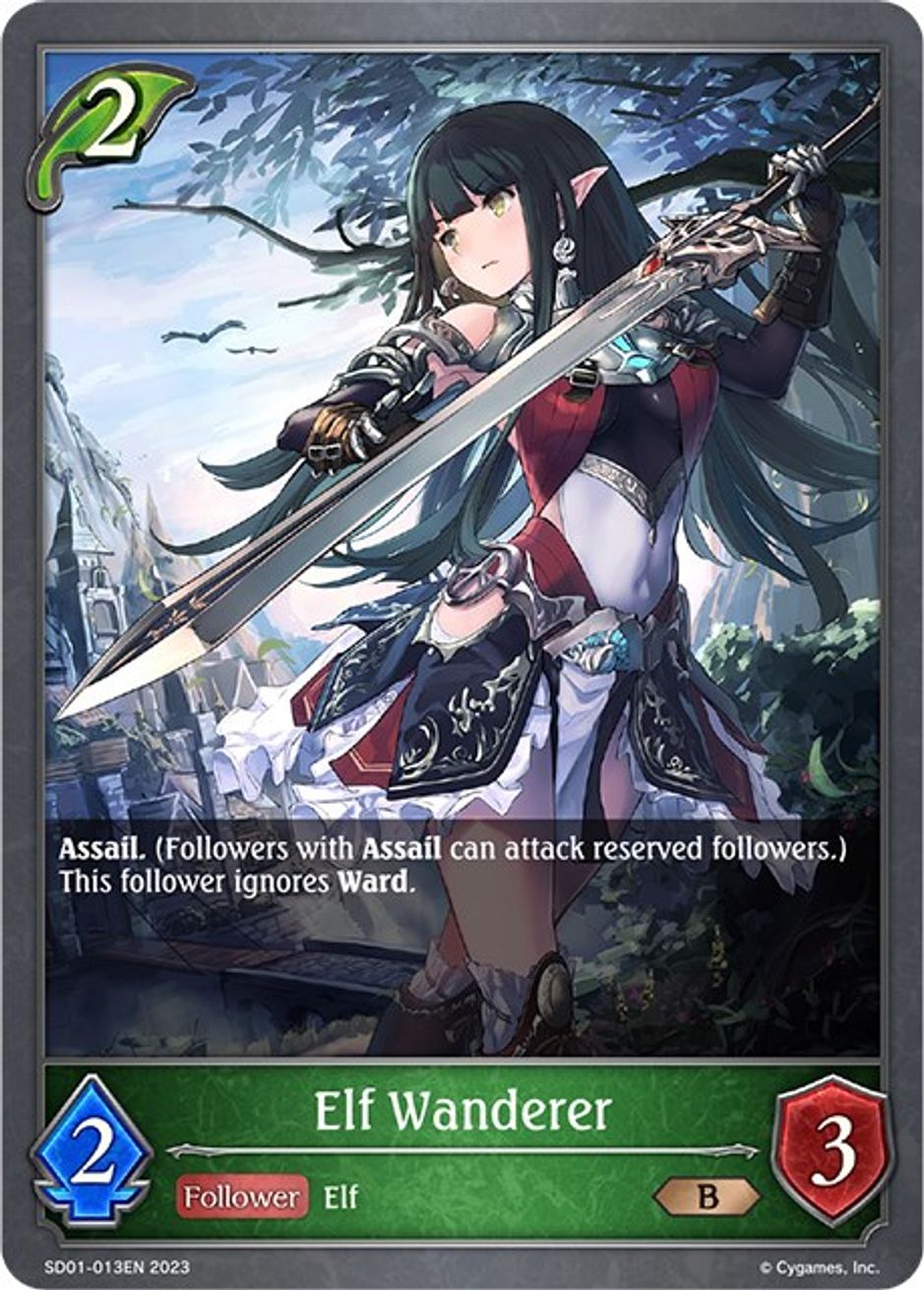 Elf Wanderer - SD01: Regal Fairy Princess - Shadowverse